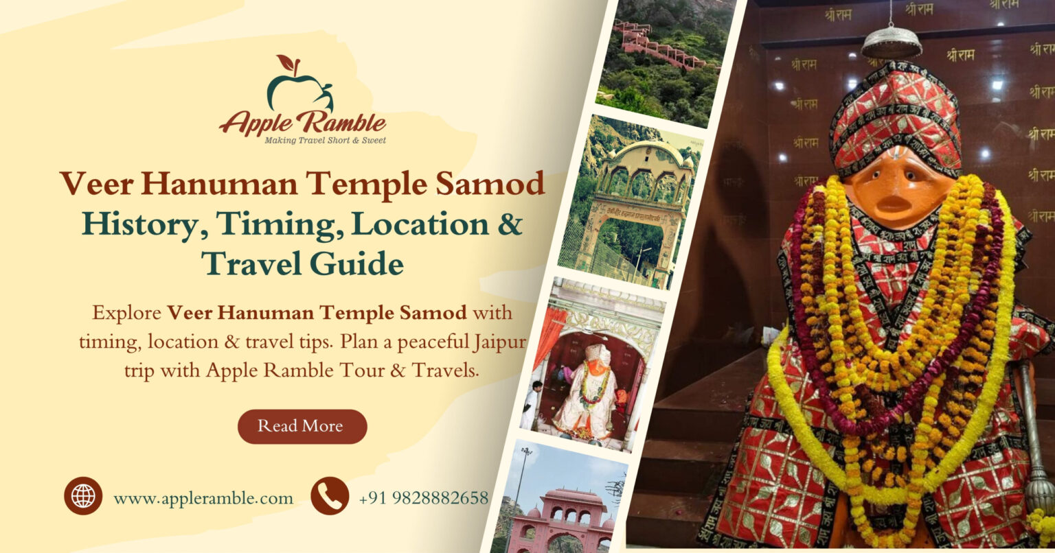 Veer Hanuman Temple Samod – History, Timing & Travel Guide